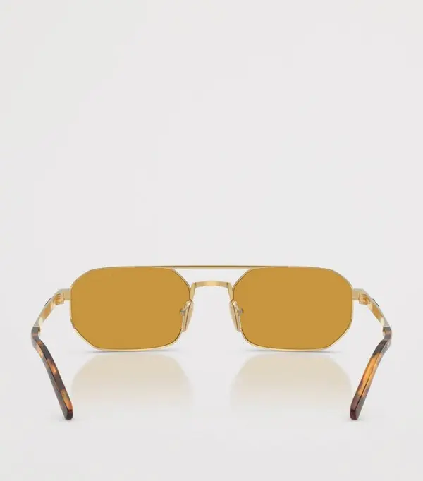 Prada Metal Irregular Sunglasses