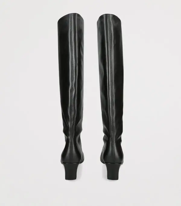 Staud Leather Wally Knee-high Boots 55