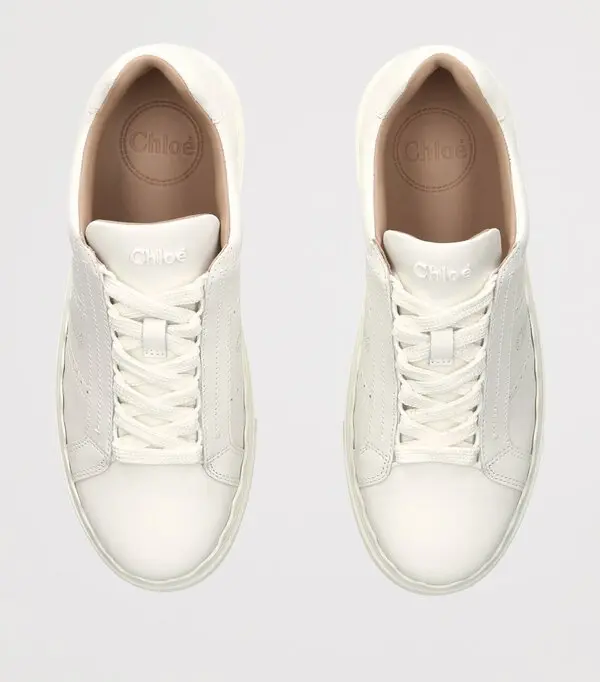 Chloé Leather Lauren Sneakers