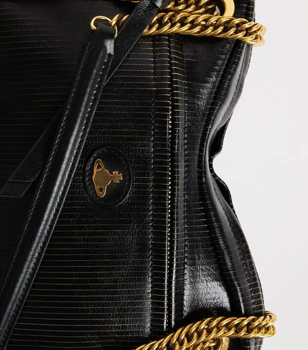 VIVIENNE WESTWOOD Medium Leather Dolce Shoulder Bag