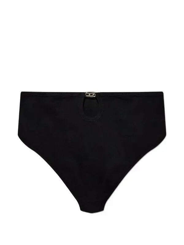 DIESEL® Cut-out Logo-plaque Briefs - Black