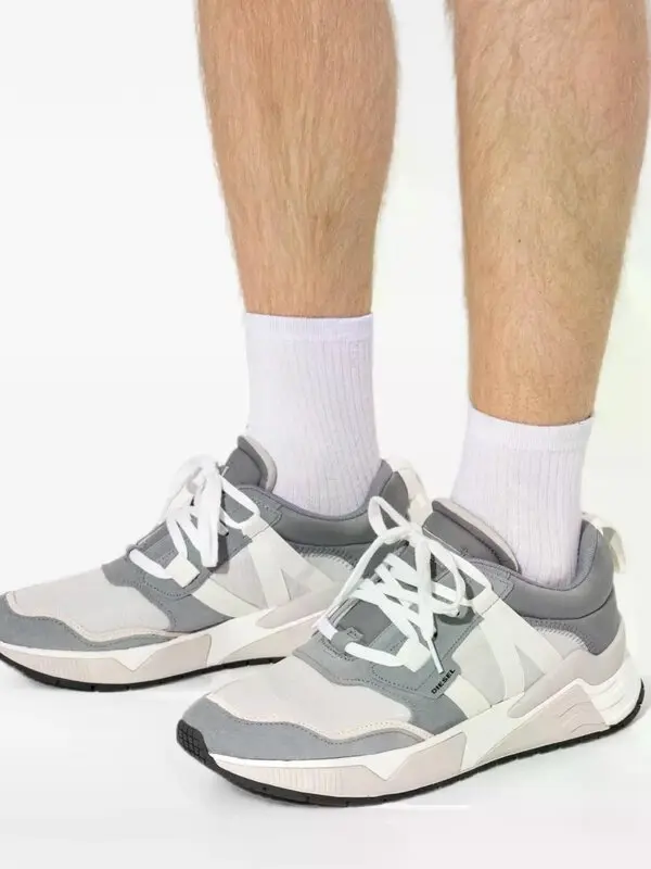 DIESEL® S-brentha Panelled Sneakers - Grey