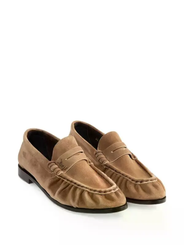 Saint Laurent Le Loafer Loafers - Neutrals