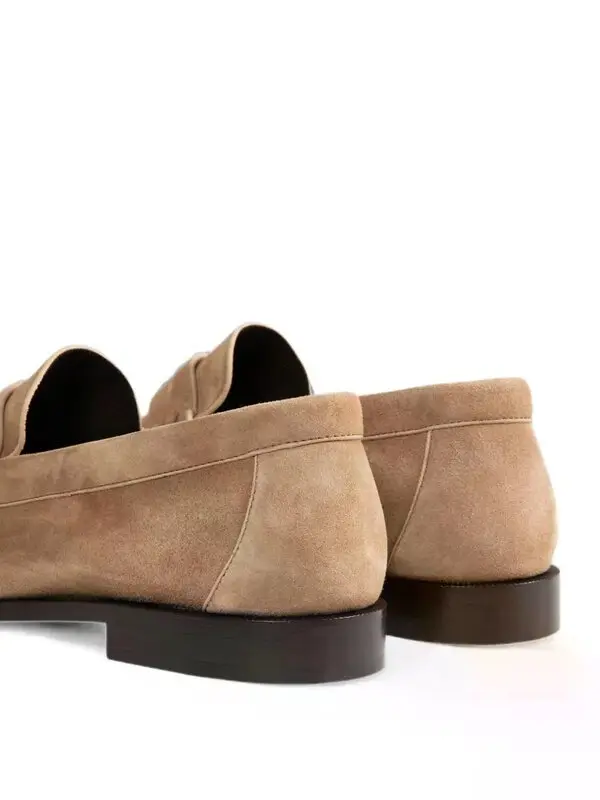 Saint Laurent Le Loafer Loafers - Neutrals