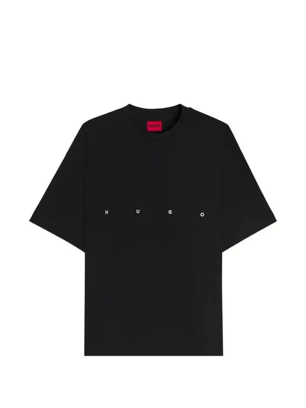 Hugo Logo-embroidered Oversized T-shirt
