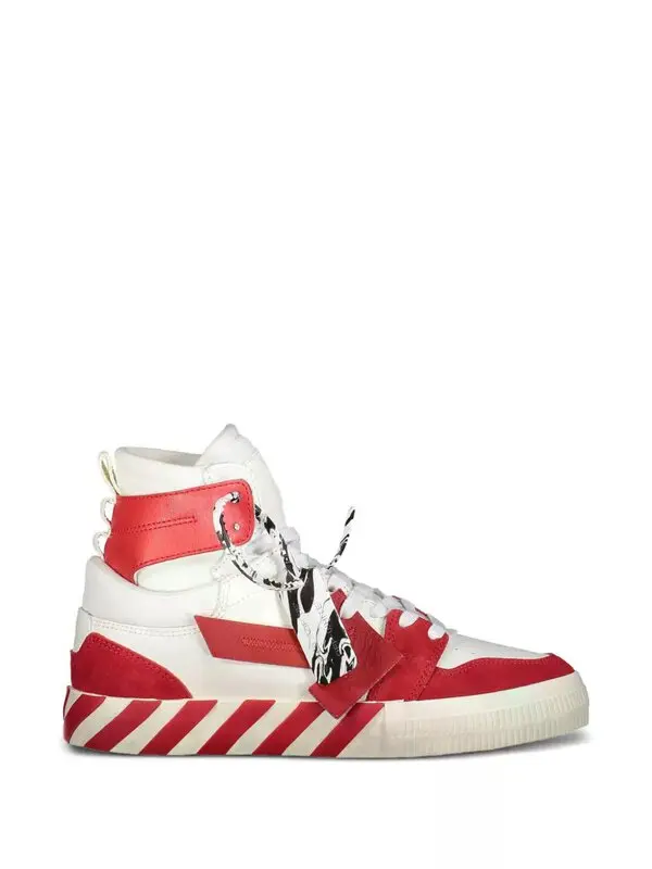 Off-White Vulcanized High-top Sneakers - White