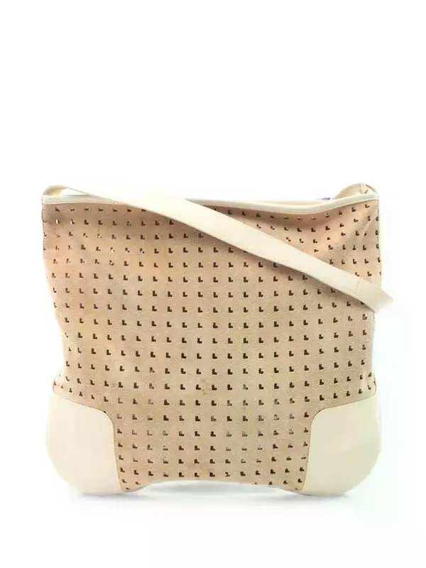 Loewe 2000s Perforated Shoulder Bag