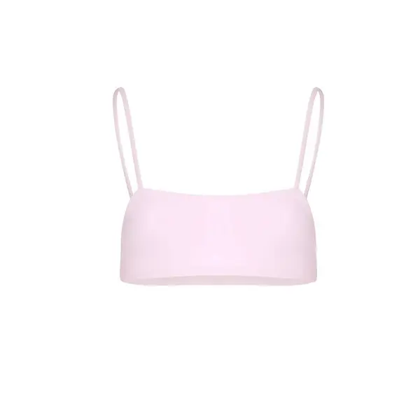 PIANELLA'S Bloom Bandeau Bikini Top – Light - Pink