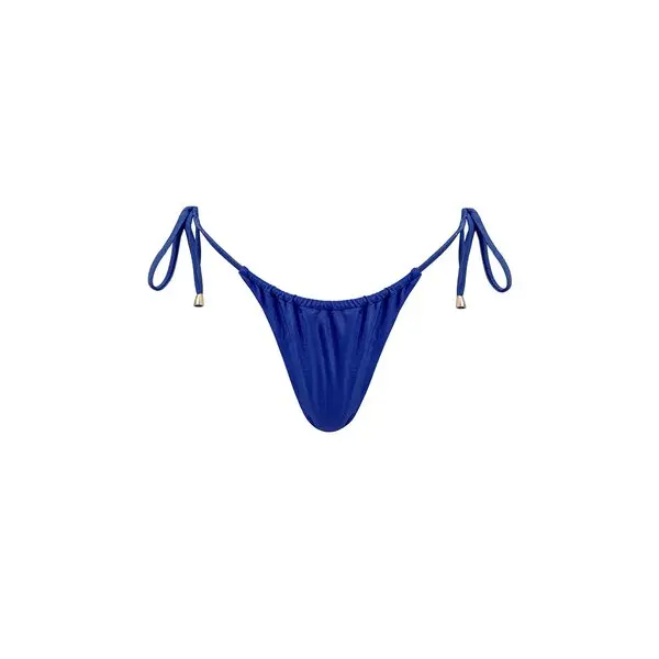 MONARCH Kaia Side Tie Ruched Bottom Ultramarine - Blue