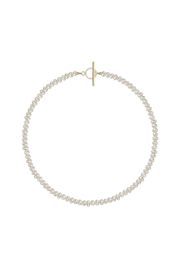 LISA&CO. Necklace Pearl Bead Sparkling