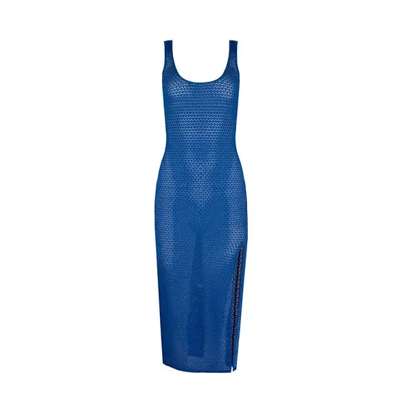 MONARCH Kendall Sleeveless Midi Dress Ultramarine - Blue