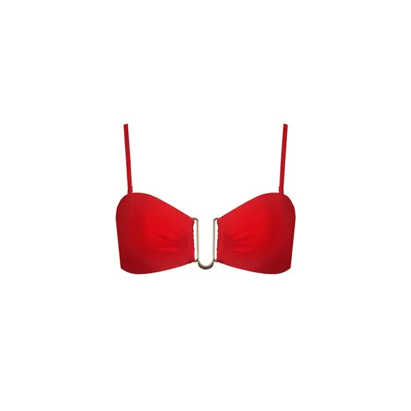 MONARCH Cindy Bandeau Bikini Top - Red