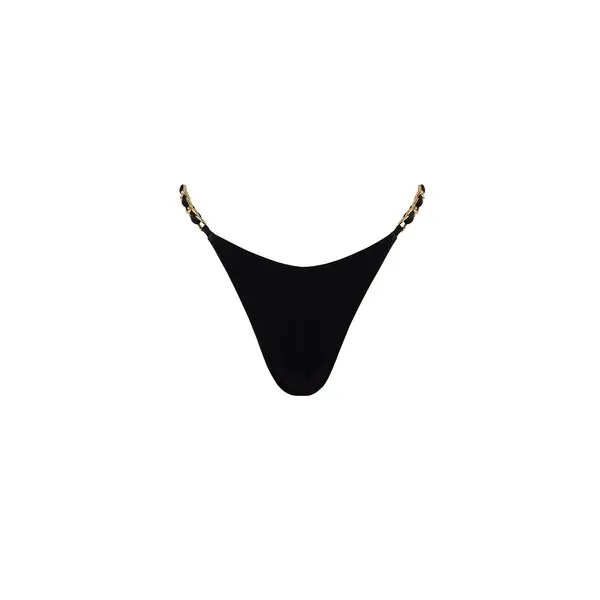 MONARCH Lauren Chain Bikini Bottom - Black