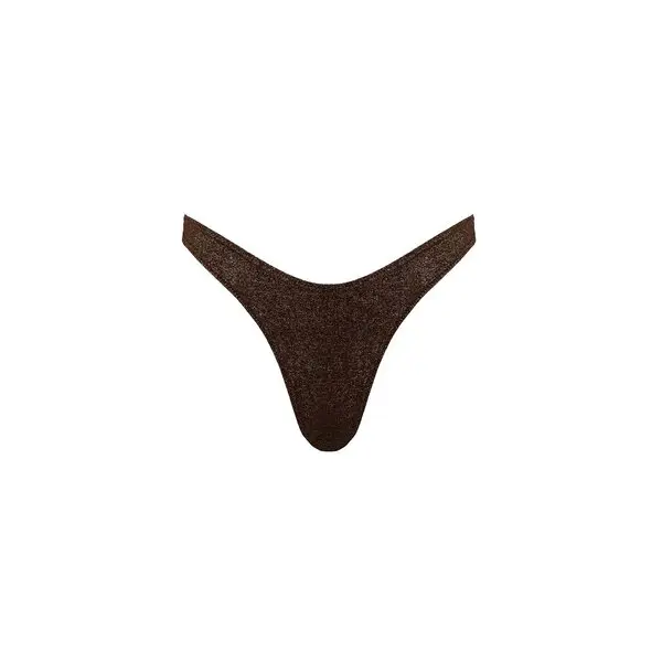 MONARCH Gisele High Hip Bottom Bronze Metallic - Brown