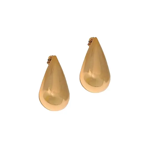 MONARCH Teardrop Chunky Earrings - Gold