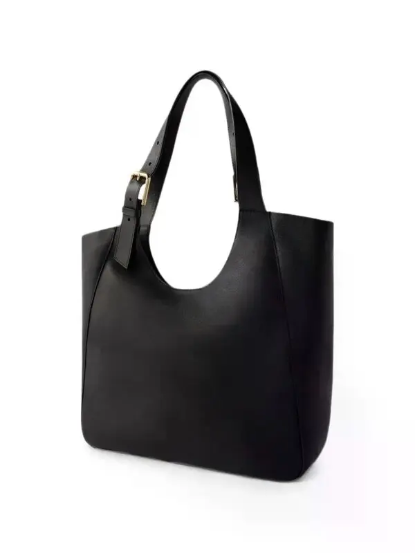 Furla Large Dora Buckle-detail Leather Tote Bag
