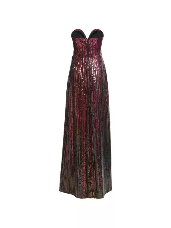 Elie Saab Sequin Embellishment Maxi Dress