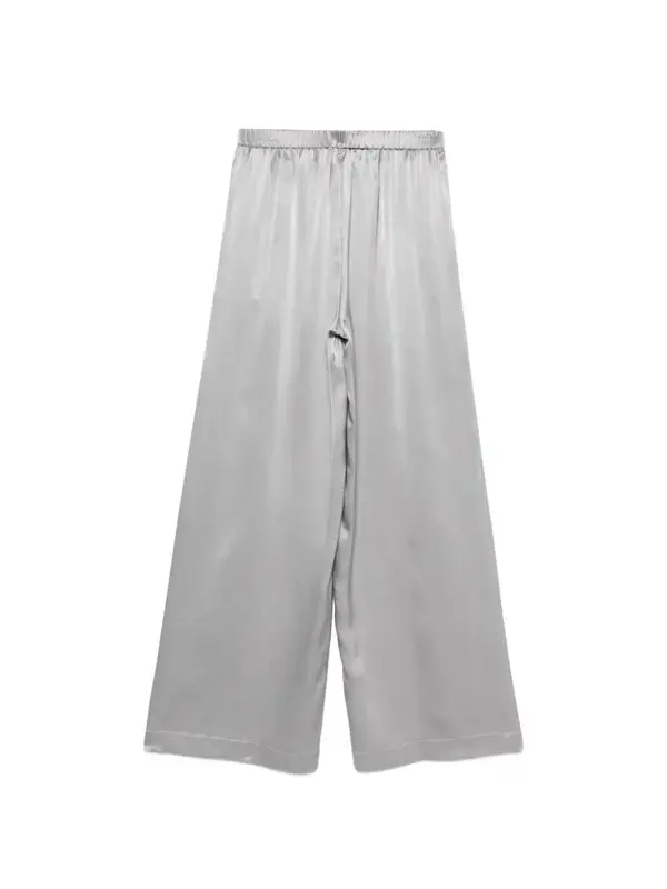 Carine Gilson Silk Trousers - Grey
