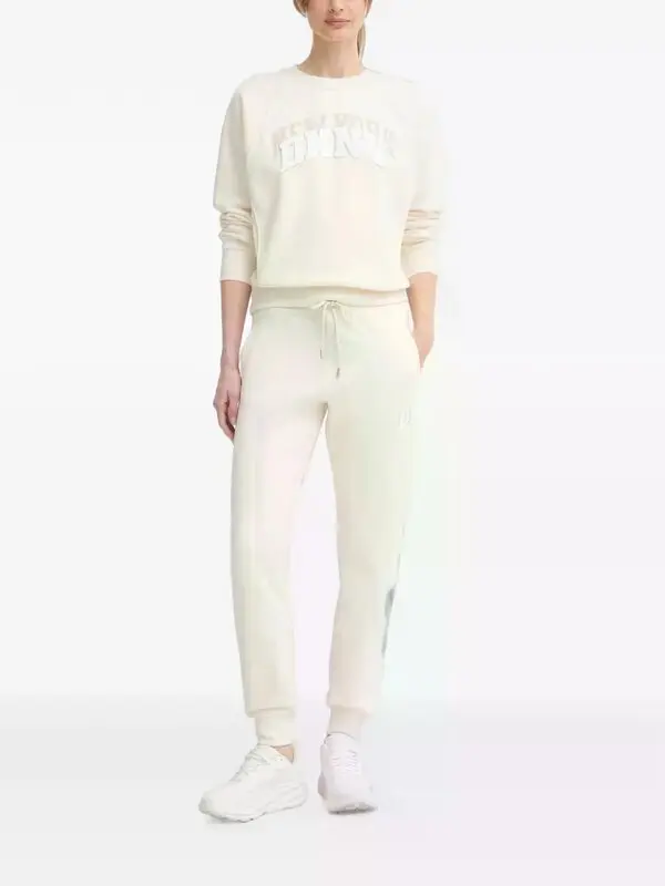 Dkny Logo-patch Raglan-sleeve Sweatshirt
