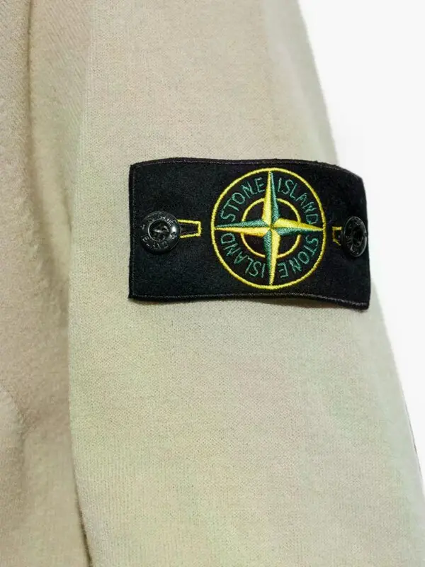 Stone Island Logo-patch Long-sleeve Sweater