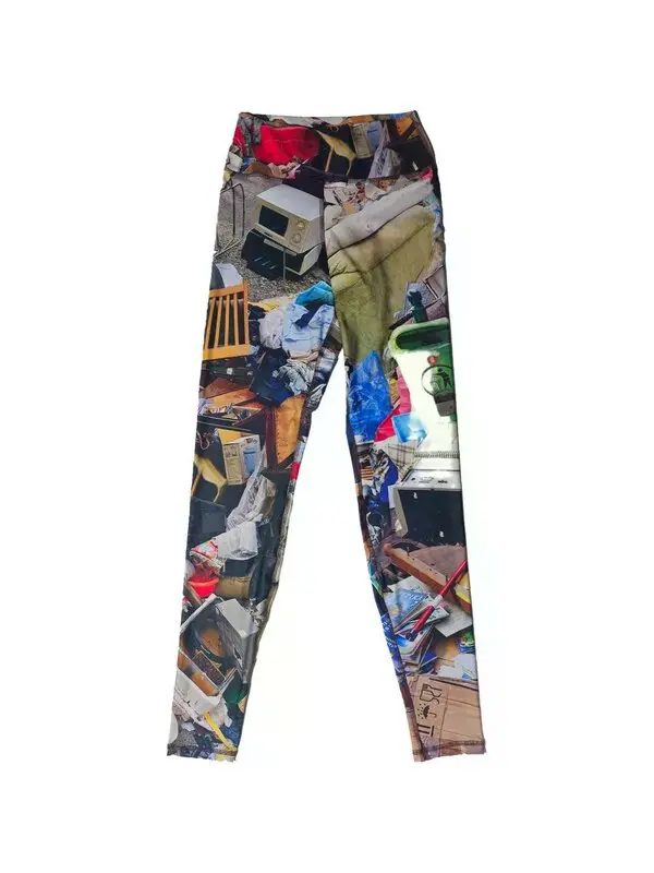 BORBALA Lomtalanitas Graphic-print Leggings