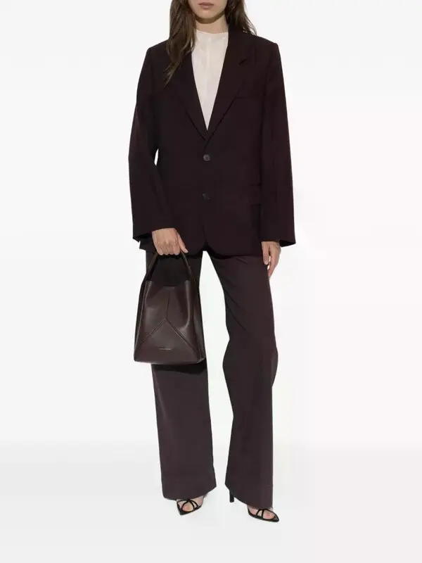 Victoria Beckham Double-vent Wool Blazer