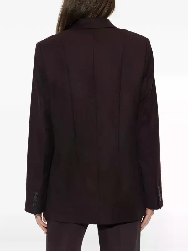 Victoria Beckham Double-vent Wool Blazer