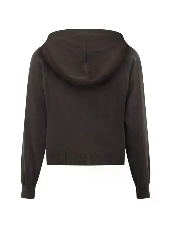 Max Mara Zip-up Long-sleeve Hoodie