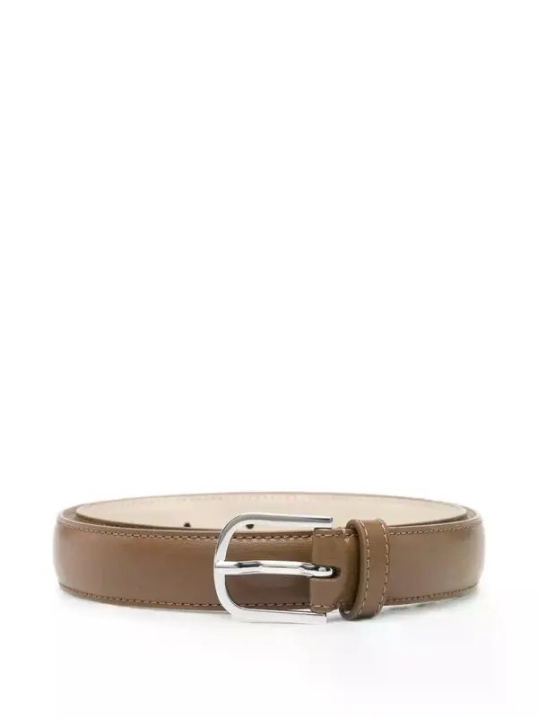 TOTEME Buckle-fastening Leather Belt - Brown