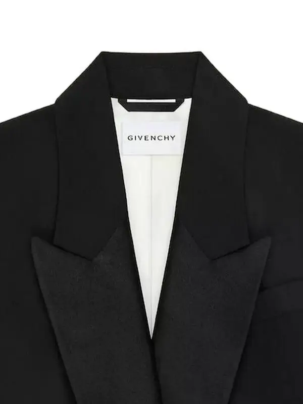 Givenchy Peak-lapel Cropped Jacket