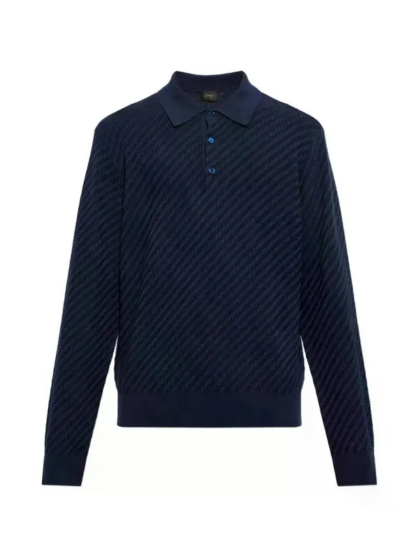 Brioni Long-sleeve Sweater - Blue