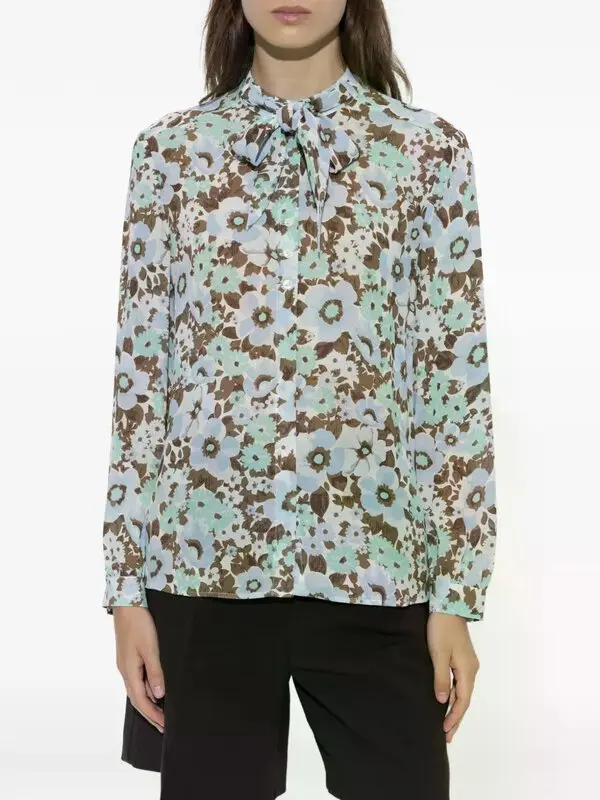 Tory Burch Floral-print Shirt