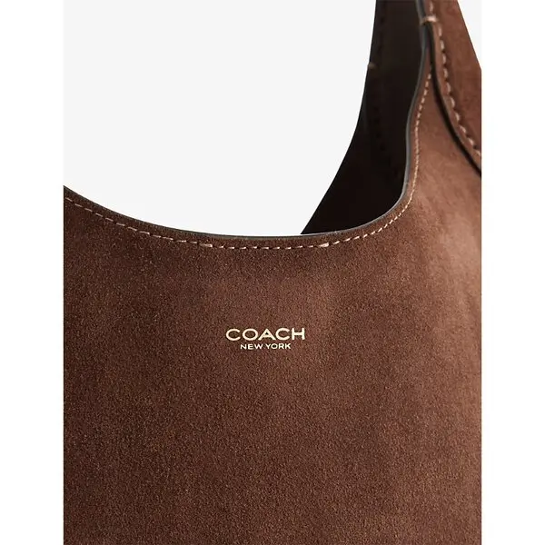 COACH Brooklyn 28 Suede Shoulder Bag