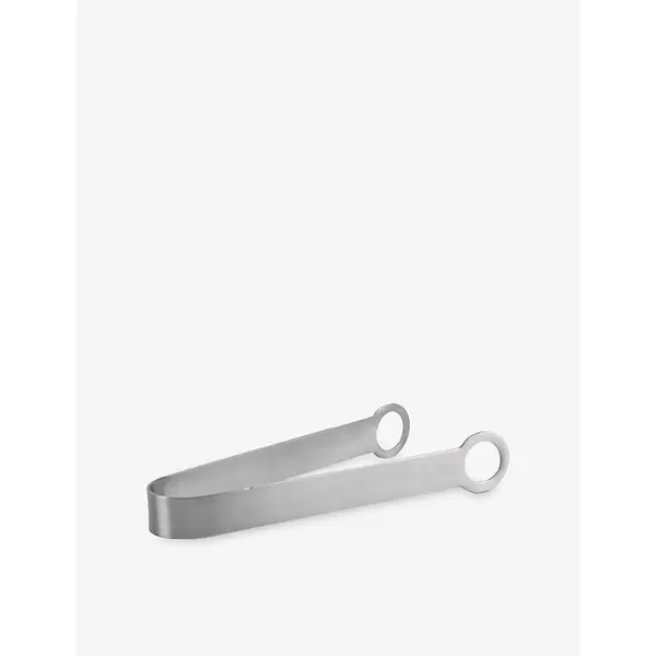 XL BOOM Rondo Stainless-steel Ice Tongs - Silver