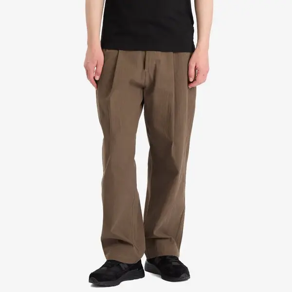 BUTTER GOODS Pleated Trousers