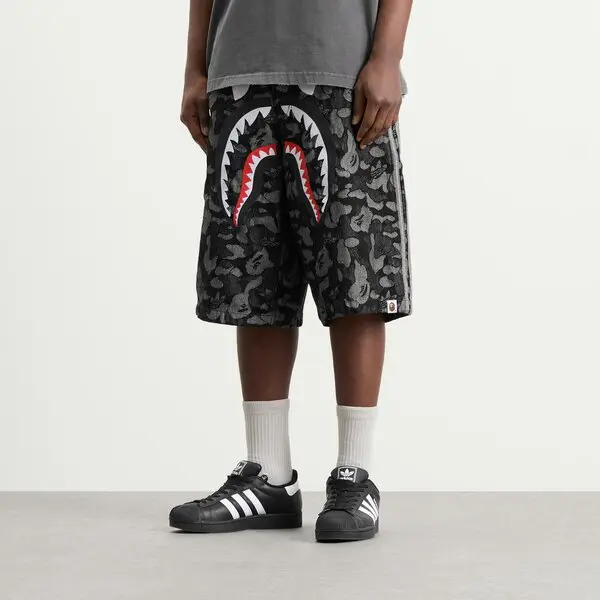 Adidas X A Bathing Ape Denim Jorts