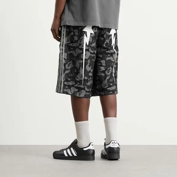 Adidas X A Bathing Ape Denim Jorts