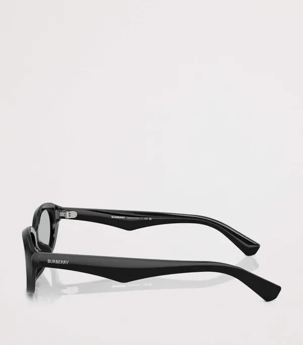 Burberry Acetate Oval Sunglasses