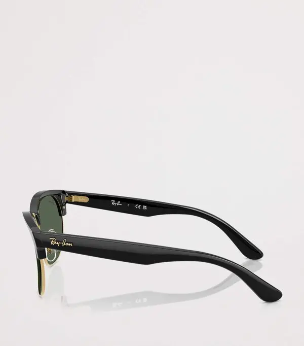 Ray-ban Clubmaster Reverse Square Sunglasses - Black