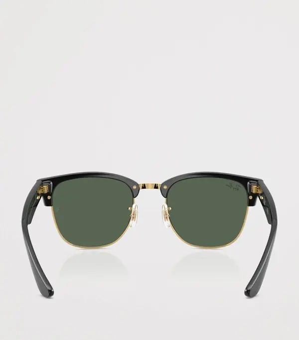 Ray-ban Clubmaster Reverse Square Sunglasses - Black