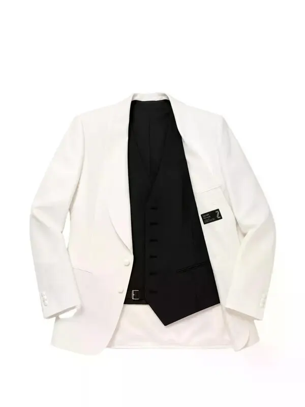 FRANZESE COLLECTION Billioner Three-piece Suit - Black