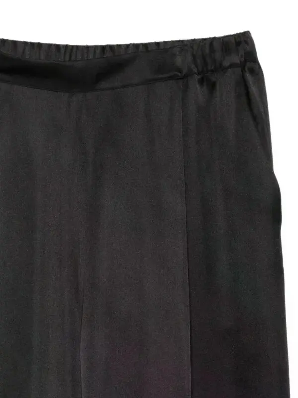 Carine Gilson Wide-leg Satin Trousers