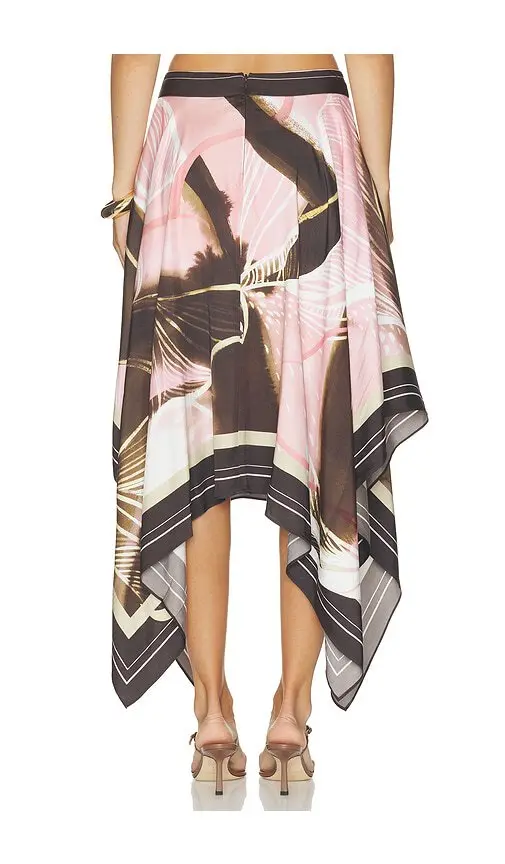 AMUR Letty Scarf Skirt