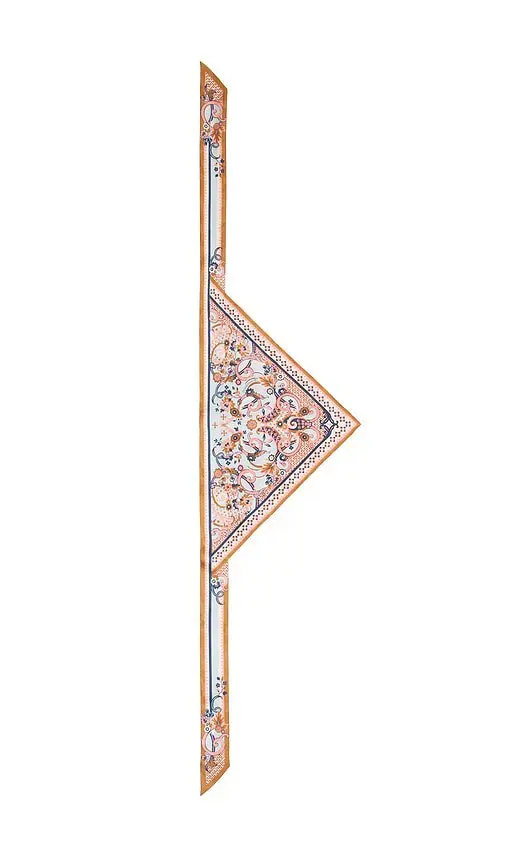 Zimmermann Printed Silk Tie Headscarf