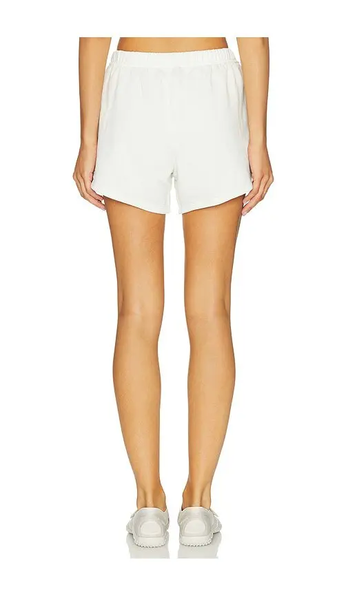 Beyond Yoga Mid Rise Terrycloth Lined Shorts - Ivory