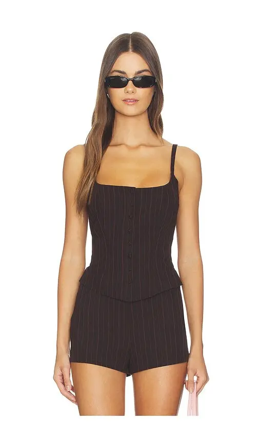 Superdown Toskia Top In . Also - Brown