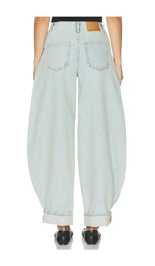 ALIGNE Christina Barrel Leg Jean In . Also