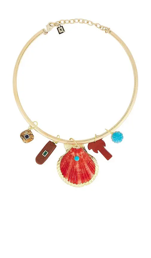 Dannijo Royale Necklace - Red