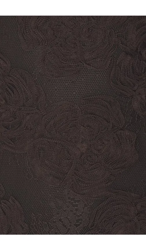 ROTATE BY BIRGER CHRISTENSEN 3d Flower Maxi Dress
