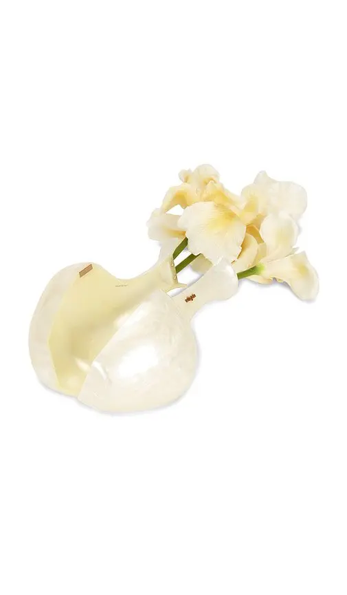 Cult Gaia Junos Clutch - Ivory